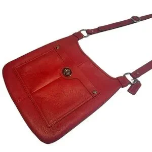 Coach | Bags | Coach Crossbody Slim Saddlebag Silver Turn Magnetic ...